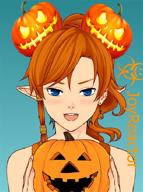Аниме реактор тян Halloween реактор тян аватарка реактор