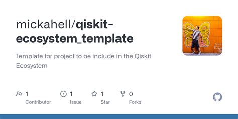 Github Mickahellqiskit Ecosystemtemplate Template For Project To