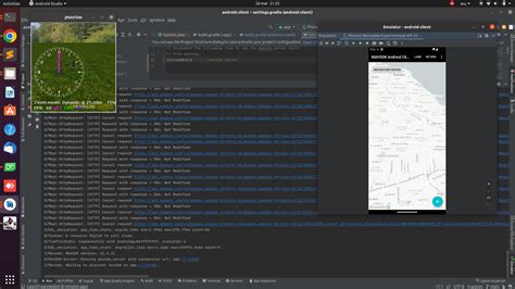 android client example not connecting to simulated drone and crashing
