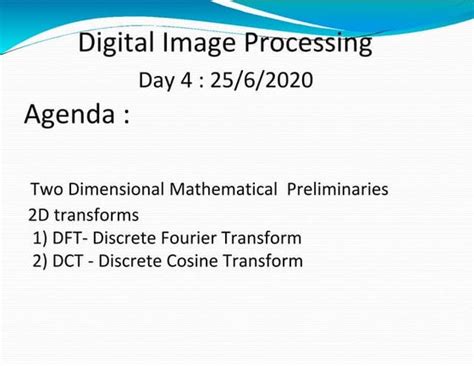 lecture 16 kl transform in image processing ppt