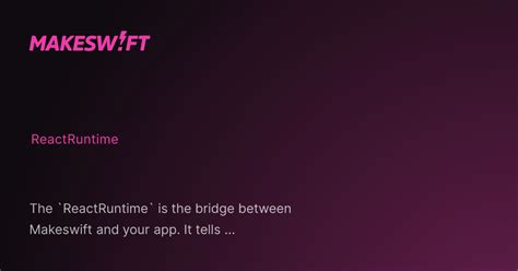 constructor makeswift docs