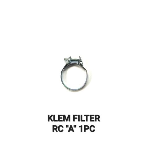 Klem Filter Rc A Band Connect Tube Kleman Karet Filter Karbu Karburator Kabulator Carbu
