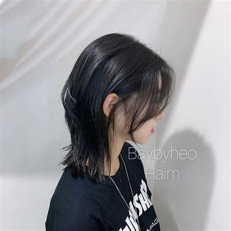 홍대미용실 단발맛집하임쌤 허쉬컷레이어드펌단발 On Instagram 💈중단발허쉬컷💈 안녕하세요 베이바이허슬기하임이에요💙 중단발기장에서 산뜻하게