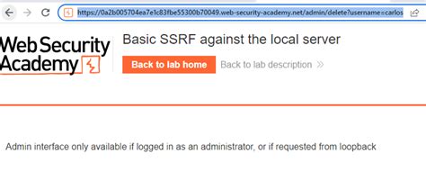 portswigger server side request forgery ssrf labs by dextro medium