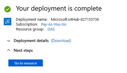 Getting Started Azure IoT Data Hub Industrial IoT Data Platform