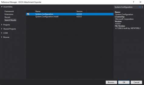 Create A C Console App Net Framework To Export Mail Attachments