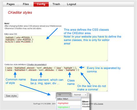 Dynpage Frequently Asked Questions