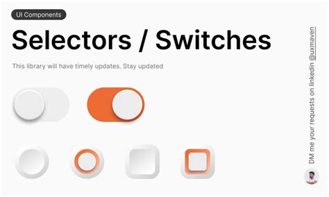 Selectors Switches Figma