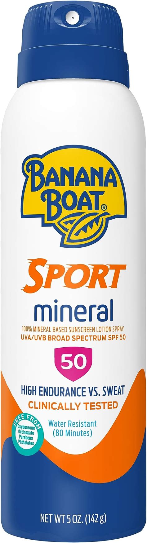 Banana Boat Mineral Enriched Sunscreen Sensitive Skin
