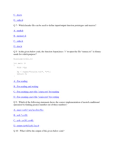 SOLUTION Programming Quiz Studypool