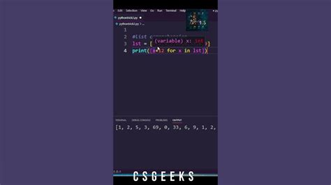 List Comprehension In Python Python Coding Python3 Pythontricks