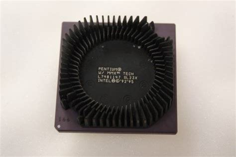 Intel Pentium Mmx 166mhz 66mhz Socket 7 Cpu Processor Sl23x At