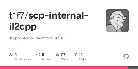 GitHub T1f7 Scp Internal Il2cpp Il2cpp Internal Cheat For SCP SL