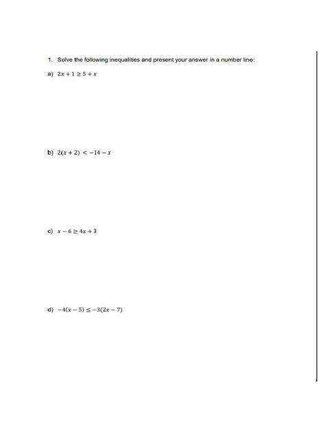 Maths D Quadratic Equation Completing The Square Inverse Functions And Linear Inequalities Pdf