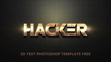 Pin On 3d Text Effect Photoshop