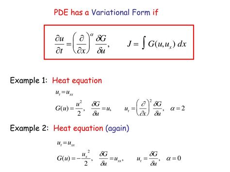 Ppt Discrete Variational Derivative Methods Geometric Integration Methods For Pdes Chris Budd
