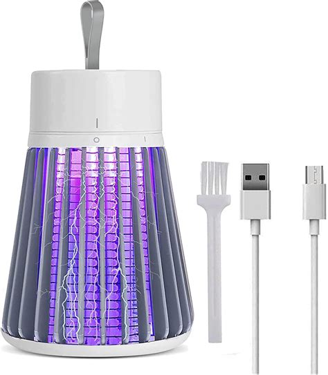 Bug Zapper Indoor Electric Bug Zapper Portable Usb Rechargeable Mosquito Zapper Cordless Fly