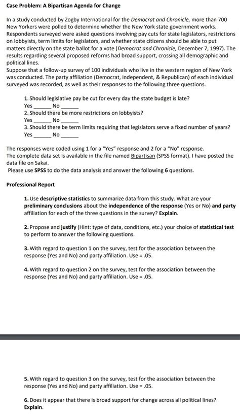 Solved I Completed The Analysis Of This Data Using SPSS But Chegg