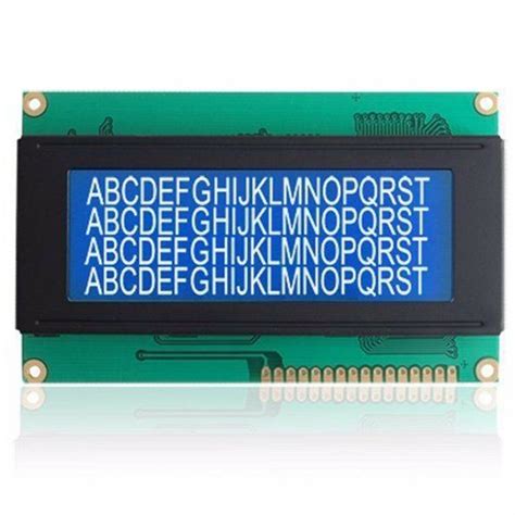 blue serial iic i2c twi 2004 20x4 character lcd module display for