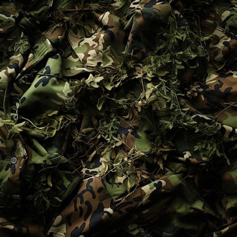Digital Camouflage Pattern Texture Premium Ai Generated Image