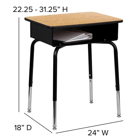 Zoifun 2024 Height Adjustable Student Desk Zoifun