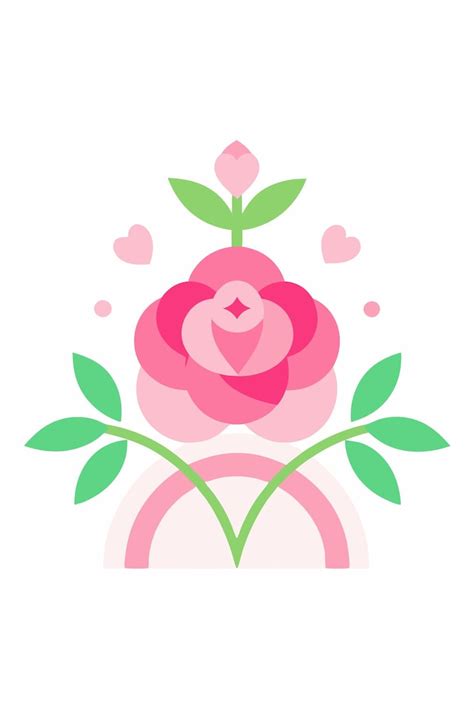 Imágenes De Ilustracion Simplificada Rosa Descarga Gratuita En Freepik