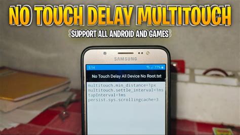 Set Edit No Touch Delay Fix Lag And Improve Gaming Performance YouTube