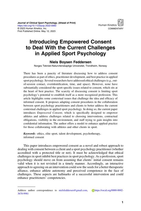 Niels Feddersen On Linkedin Pdf Introducing Empowered Consent To