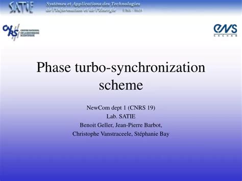 Ppt Turbo Synchronization Scheme For Block Turbo Codes In High Rate Transmissions