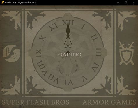 the arrow of time not loading · issue 9419 · ruffle rs ruffle · github