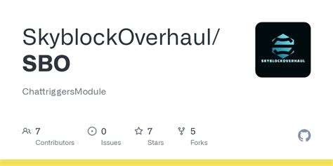 Github Skyblockoverhaulsbo Chattriggersmodule