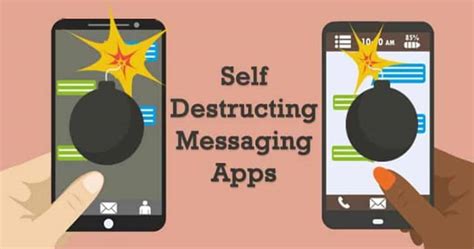 top 5 best self destructing messaging apps for android