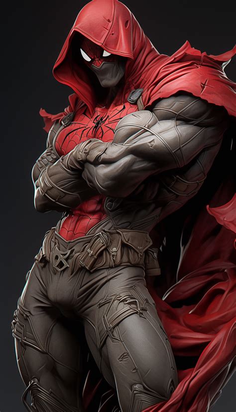 Spider Man Hood Superhero Artwork Marvel Spiderman Art Marvel