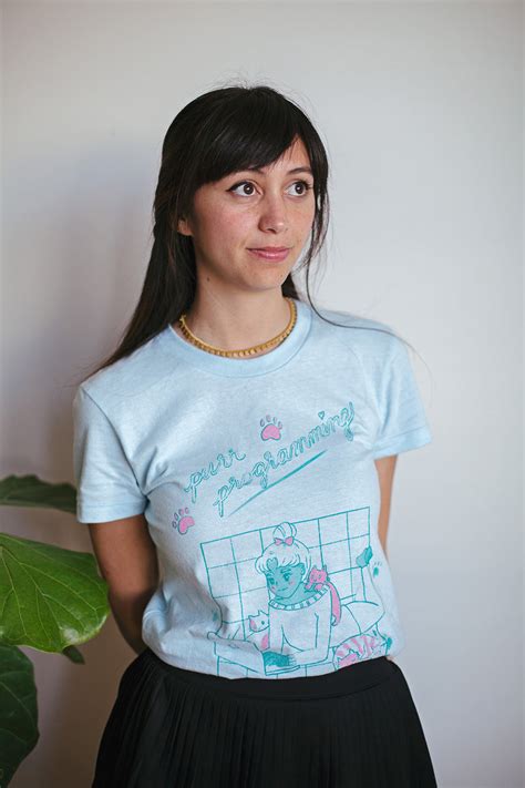 Purr Programming Shirt Bubblesort Zines
