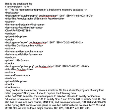 This Is The Booksxml File The