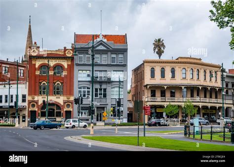 Historical Buildings In The City Center Bendigo Victoria Australia
