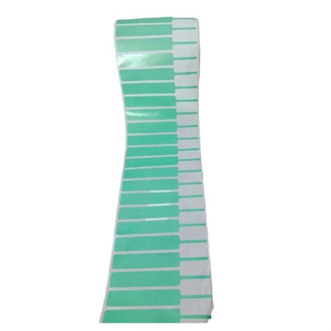 100 X 15mm 70mm Printable Light Green Color Jewellery Optical Barcode Labels At Rs 1200 Roll