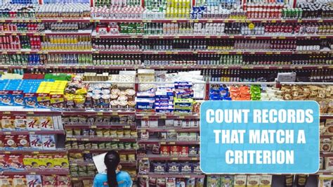 Count Records That Match A Criterion Excel Tips Mrexcel Publishing