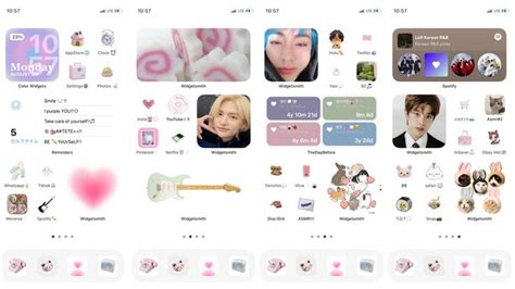My Widgets Iphone App Design Phone Inspiration Phone Themes