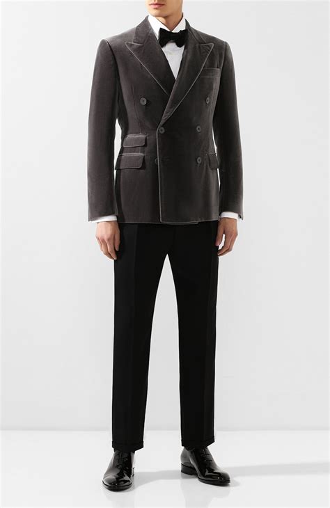 Мужской светло-серый хлопковый пиджак RALPH LAUREN купить в интернет ...