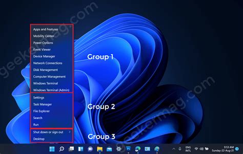 How To Rename Shortcuts Of WinX X Quick Link Menu In Windows