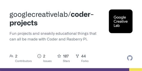GitHub Googlecreativelab Coder Projects Fun Projects And Sneakily Educational Things That Can