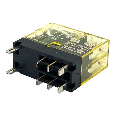Idec Waizumi กลางรีเลย ์ บาง Rj2s Cl D24 Rj1s Cl D24 A220 12vdc ฐาน