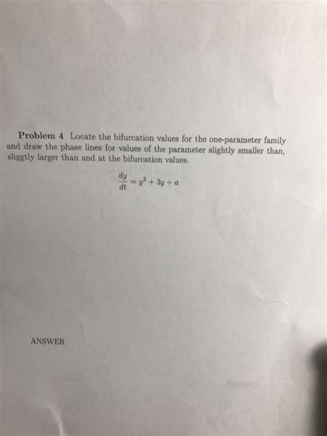 Solved Problem 3 Describe The Long Term Behavior Of The
