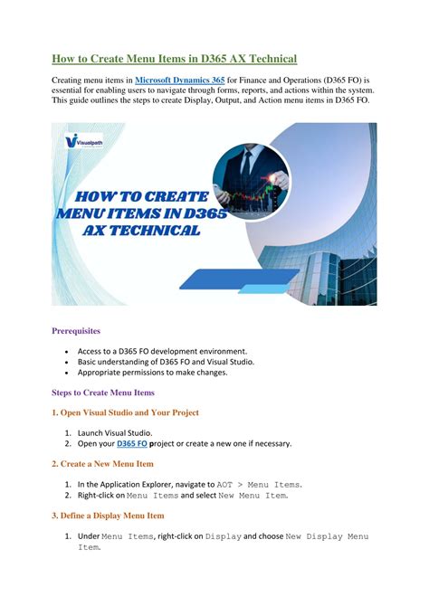 PPT Microsoft Dynamics 365 Online Training Ax Technical D365 PowerPoint Presentation ID