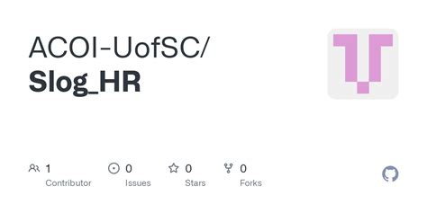 github acoi uofsc slog hr