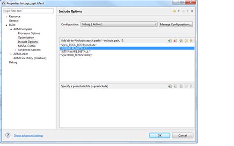 ccs build error fatal error 1965 cannot open source file code