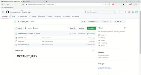 Video Sneha Bharti On Linkedin Webdevelopment Internship Github Octanet Intern