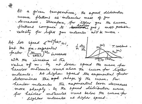 [solved] answer please draw two curves showing maxwell boltzmann speed