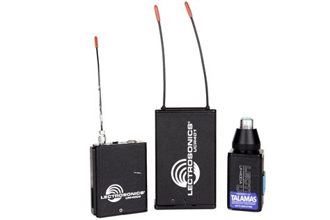 Lectrosonics UCR401 UM400A UH400A Wireless Microphone System With Beltpack And Plug On